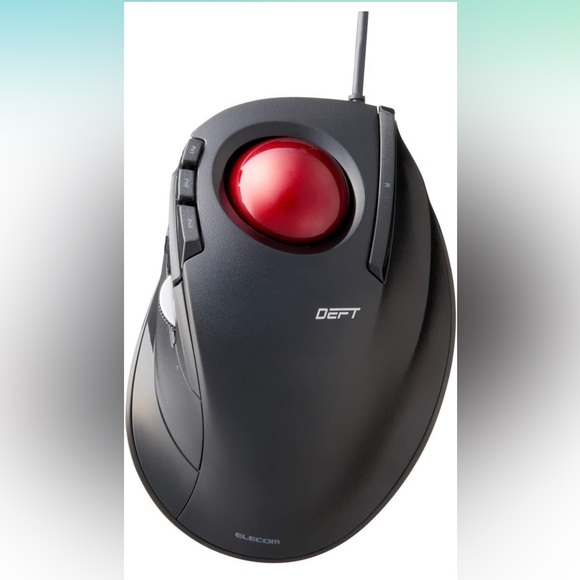 Computers, Laptops & Parts | New Elecom Deft Trackball Mouse Wired Finger Control 8button ...